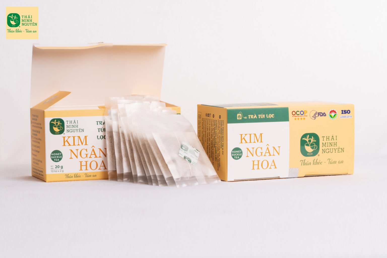 Trà kim ngân hoa túi lọc 20g(chưa VAT) – Thái Minh Nguyên