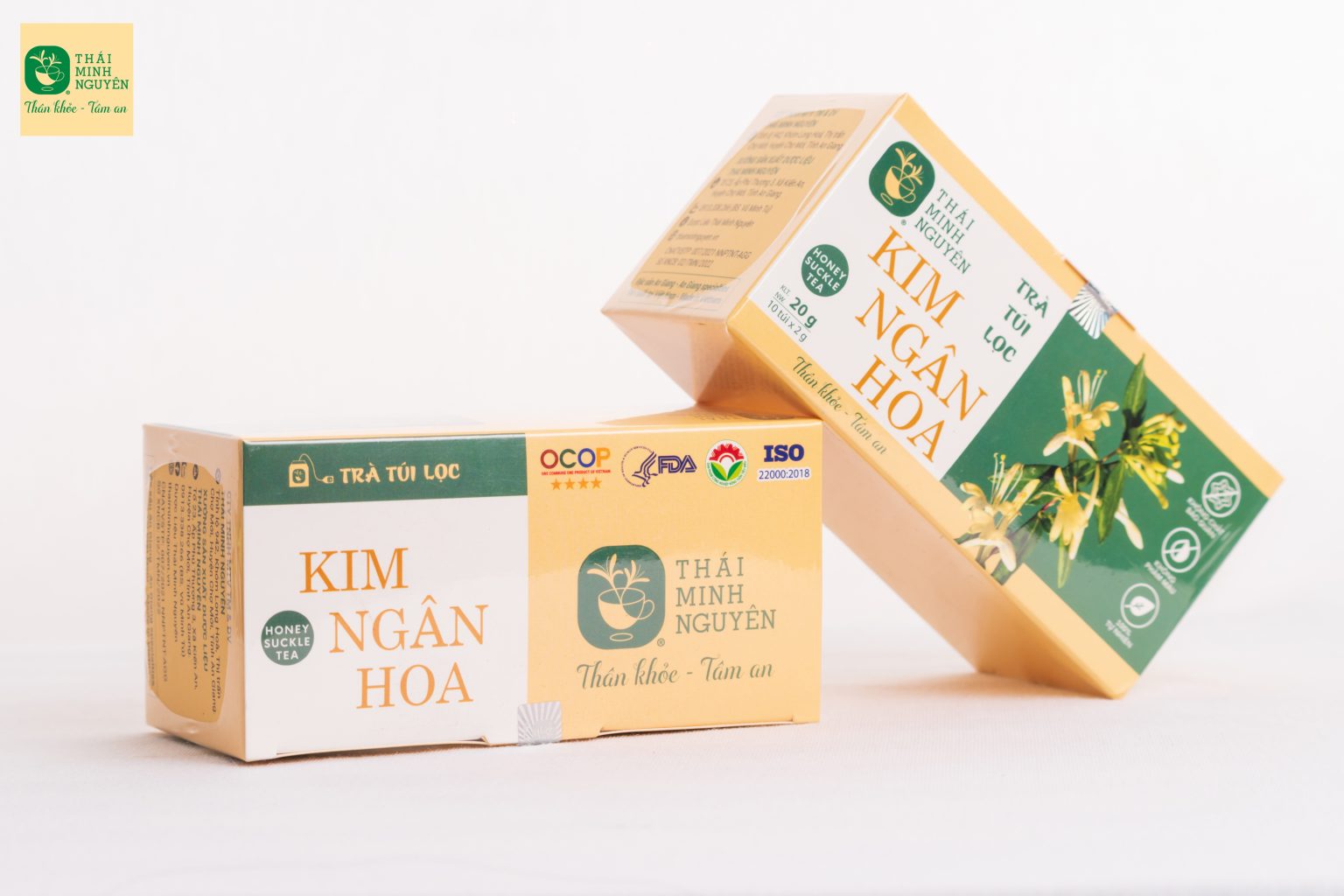Trà kim ngân hoa túi lọc 20g(chưa VAT) – Thái Minh Nguyên